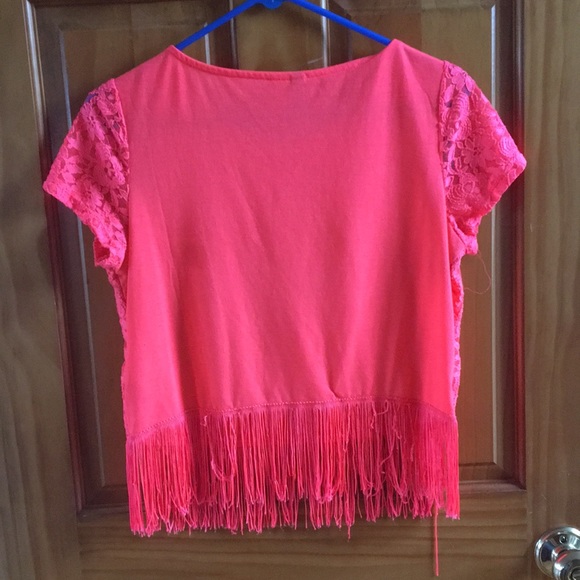 H&M | Tops | Bright Pink | Poshmark